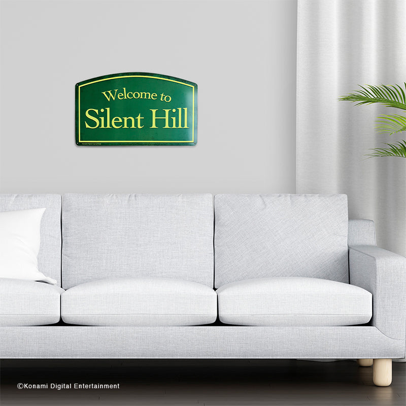 PRE-ORDER Welcome to Silent Hill Metal Sign – Sweet Factory