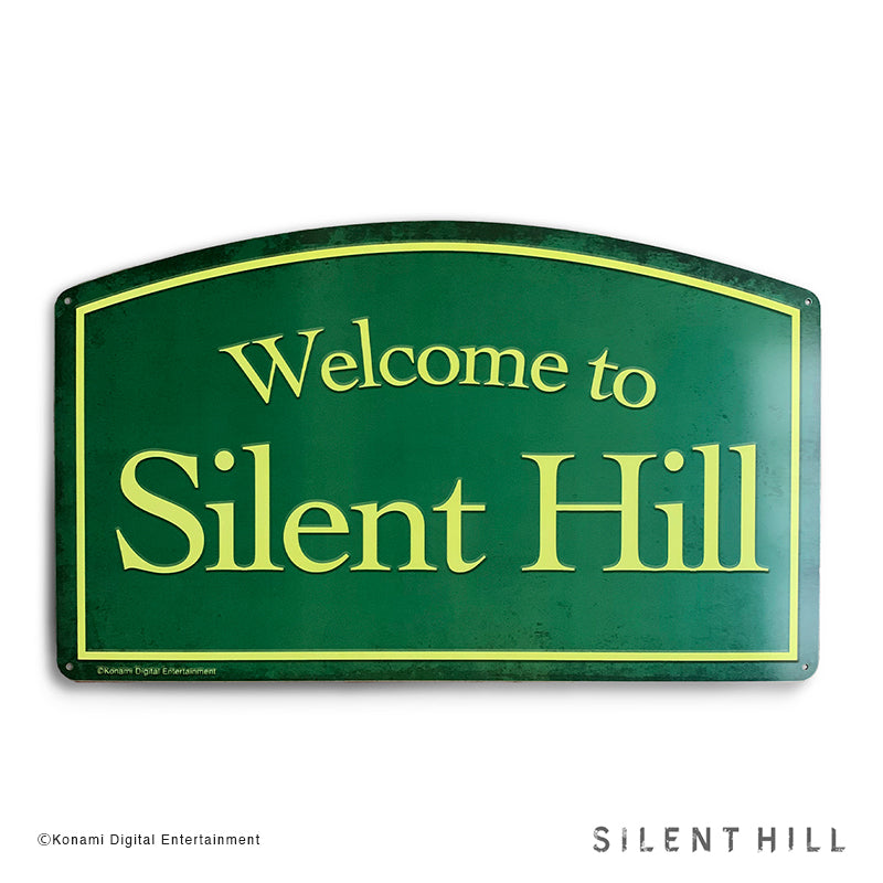 PRE-ORDER Welcome to Silent Hill Metal Sign – Sweet Factory